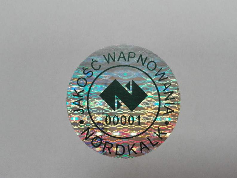 Wapno sypkie Nordkalk StandardCal tylko z hologramem - Nordkalk
