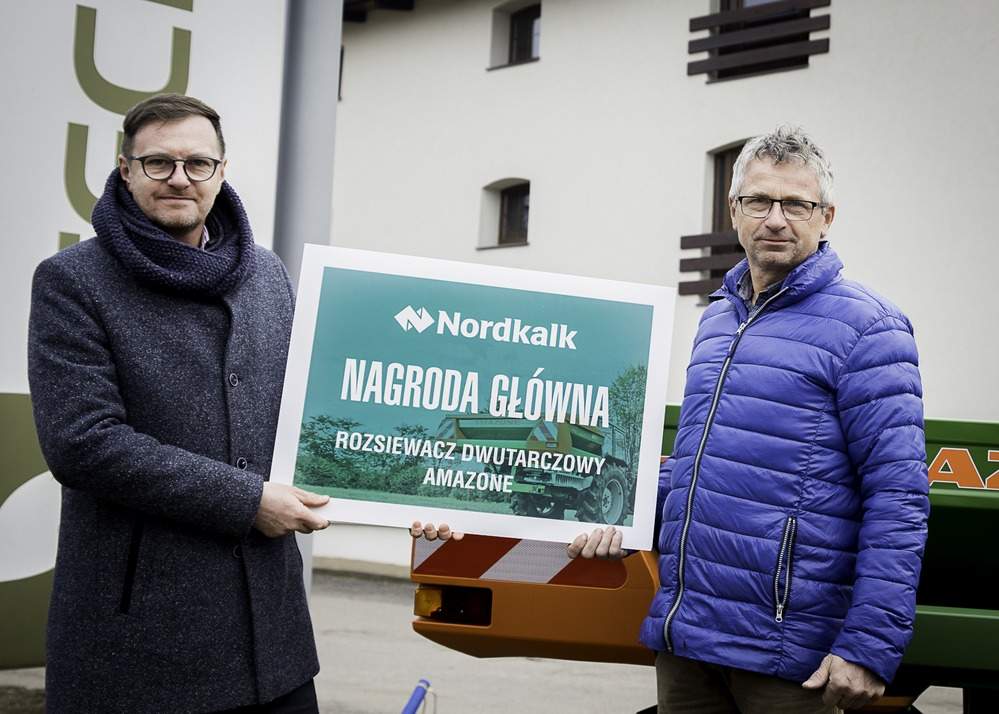 Główna nagroda w loterii Nordkalk przekazana - Nordkalk