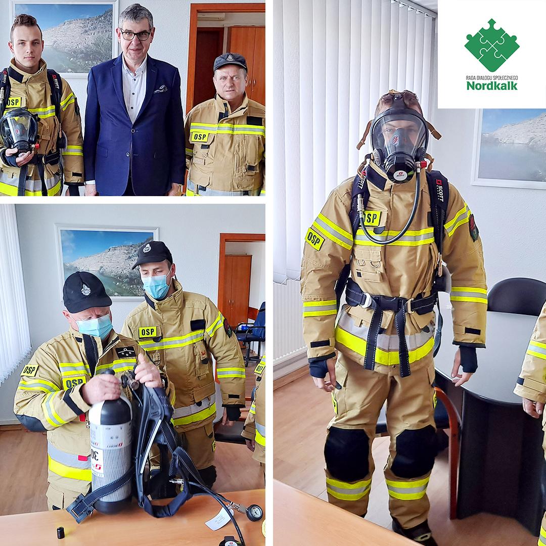 Nordkalk doposaża OSP Rykoszyn - Nordkalk