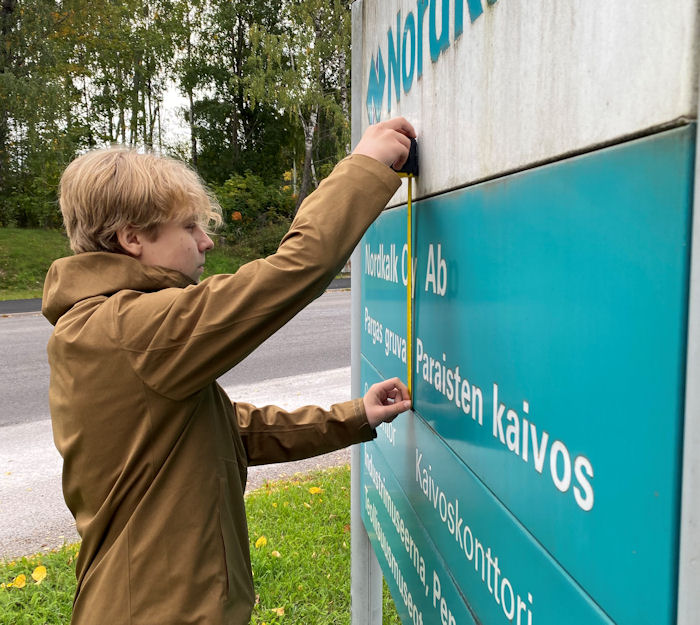 Lassin pohjakosketus TET-jaksolla Nordkalkissa - Nordkalk
