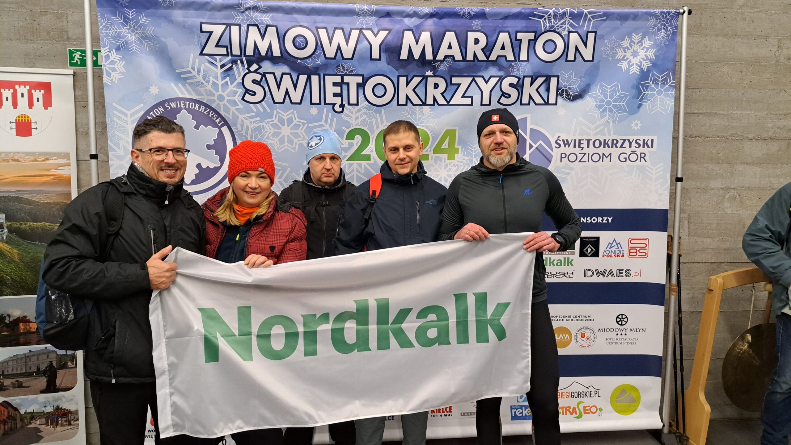 Nordkalk Team w Zimowym Maratonie Świętokrzyskim - Nordkalk