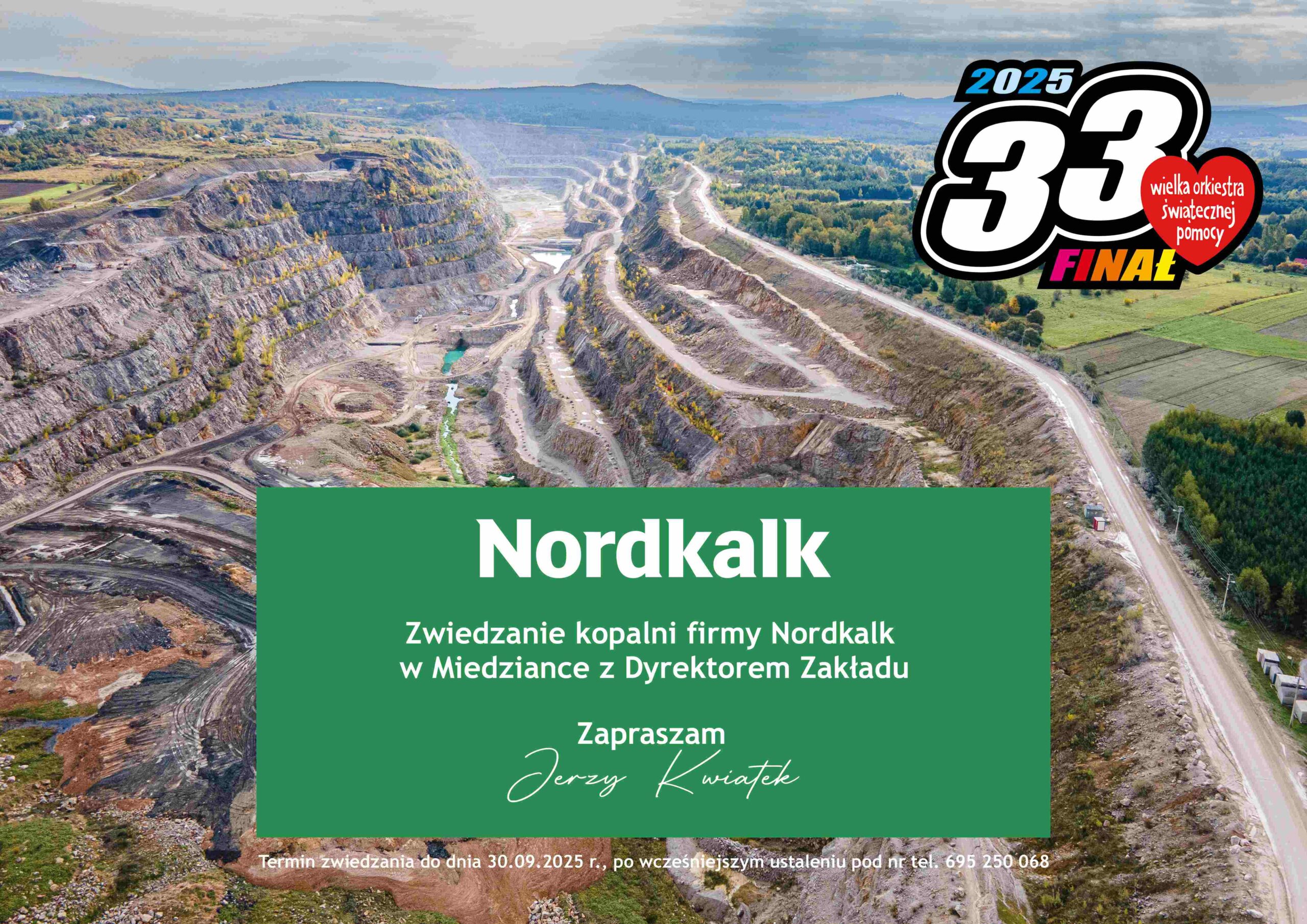 Nordkalk wspiera 33. Finał Wielkiej Orkiestry Świątecznej Pomocy - Nordkalk